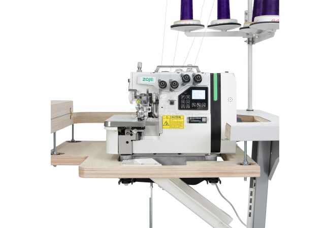 Priemyselný šijací stroj 4-nitný overlock Zoje B9510-13-MD2 SET | Sijacie-stroje-patchwork.sk